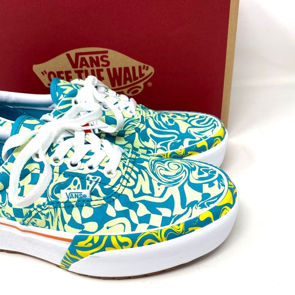 Vans | Shoes | Vans Era Stacked Platform Low Top Blue Canvas Womens ...